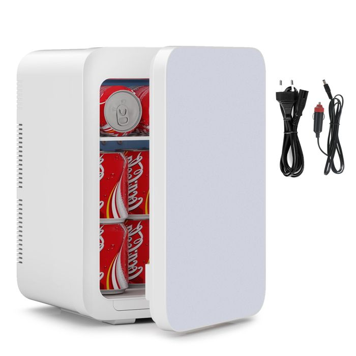 Mini Réfrigérateur 20L, Mini Frigo Portable, Froid et Chaud, 12V/220V ...