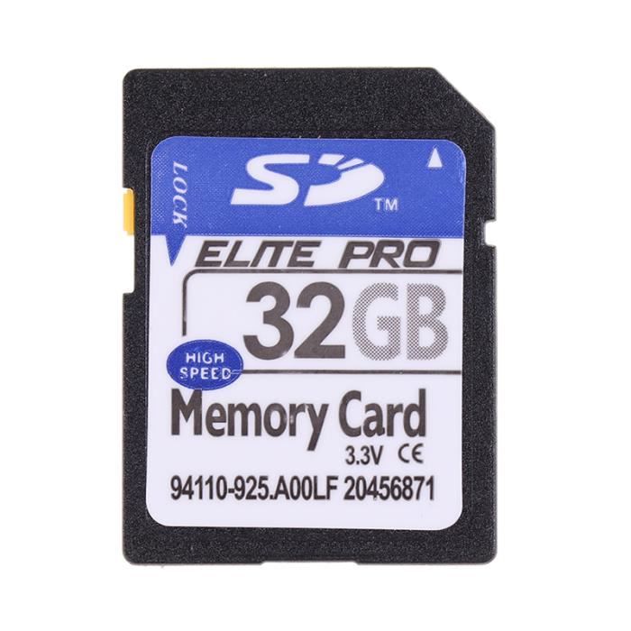 16GB - Carte mémoire flash numérique sécurisée, Carte SD - Cdiscount ...