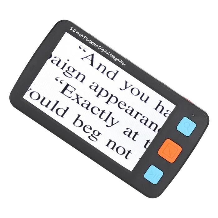Loupe numérique ARAMOX 5 pouces LCD basse vision - Aide à la lecture ...