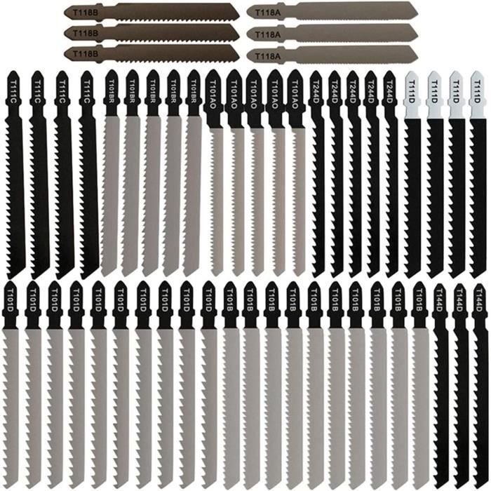 52 Pièces T-Handin Puzzle Blade Set 10 Combinaisons Puzzle Convient ...