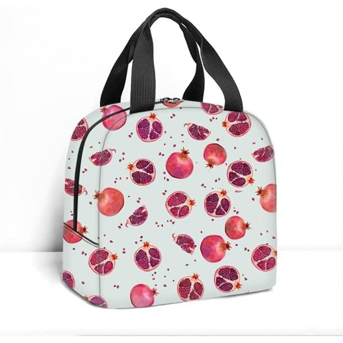 Sac Isotherme À Repas Grande Capacité Réutilisable Lunch Bag Portable ...