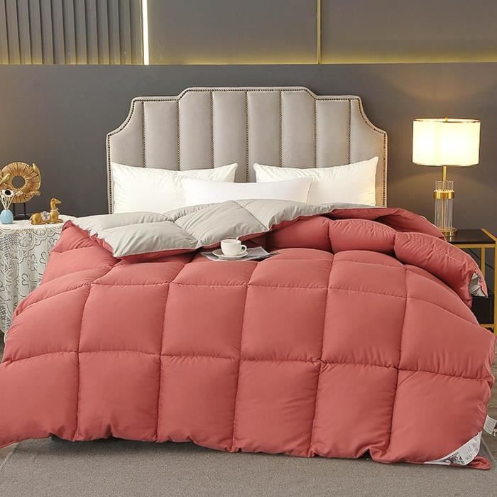 Edredon Toutes Les Saisons,Couette Tempérée En Microfibre, Édredon Lit ...