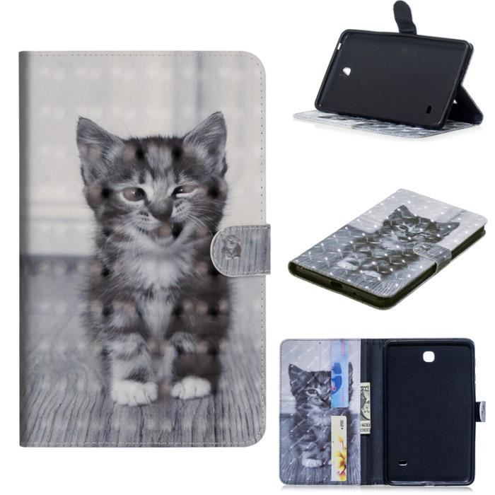 Tablette Etui Pour Samsung Galaxy Tab 4 7.0 SM-T230 T231 T235 3D Smiley ...