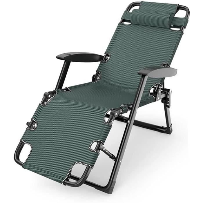 Fauteuil Relax de Jardin Pliant Chaise Inclinable Pliable Et Rglable ...