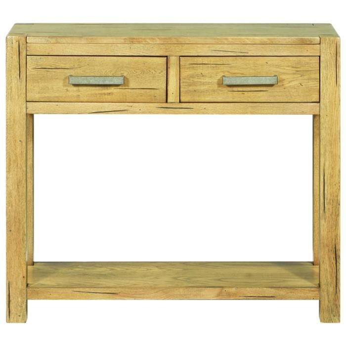 [Style Campagne] 23981 Table d'entrée Console Table d'appoint - 83 x 30 ...