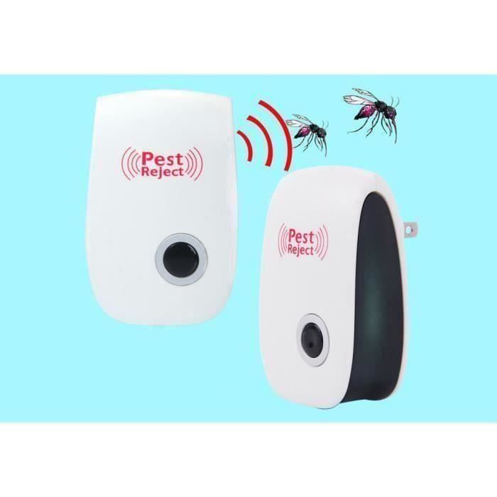 2* Répulsif Ultrason Anti-Rongeurs Insectes, Répulsif Anti Rats Souris ...