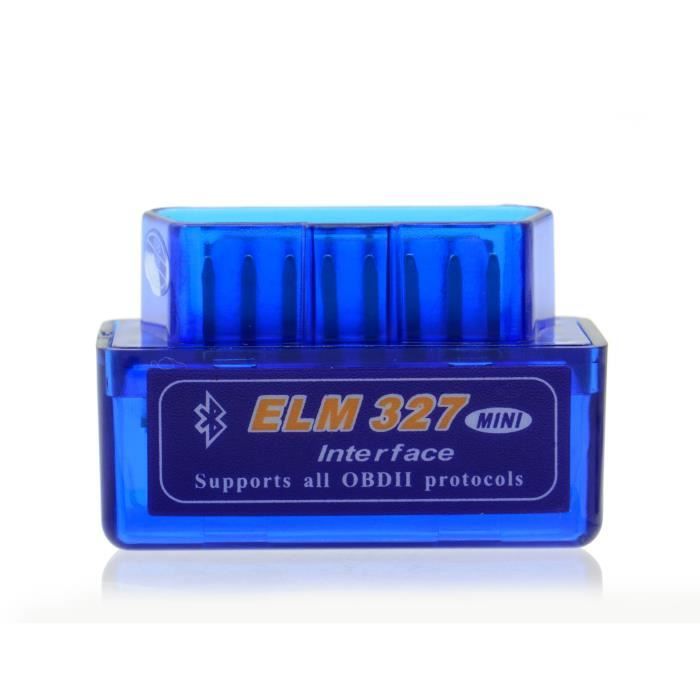 ELM327 Mini Scanner de Diagnostic de Voiture Bluetooth V21 OBD2 ELM 327 ...