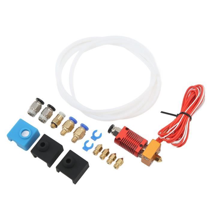 Cikonielf Kit Hotend pour imprimante 3D Kit Hotend assemblé pour Ender 3 avec raccords ...