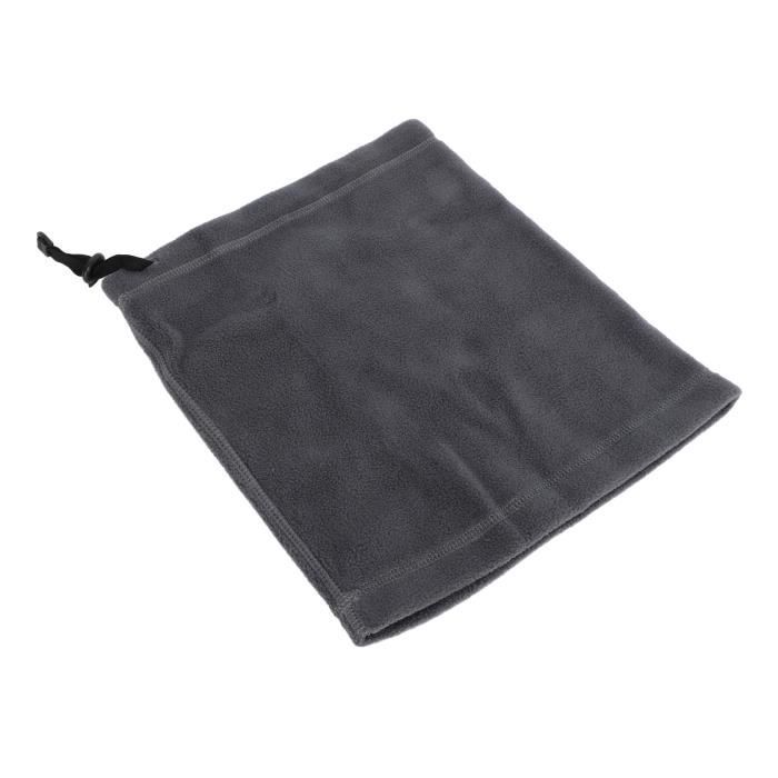 Echarpe de protection du visage en polaire avec cordon de serrage ...