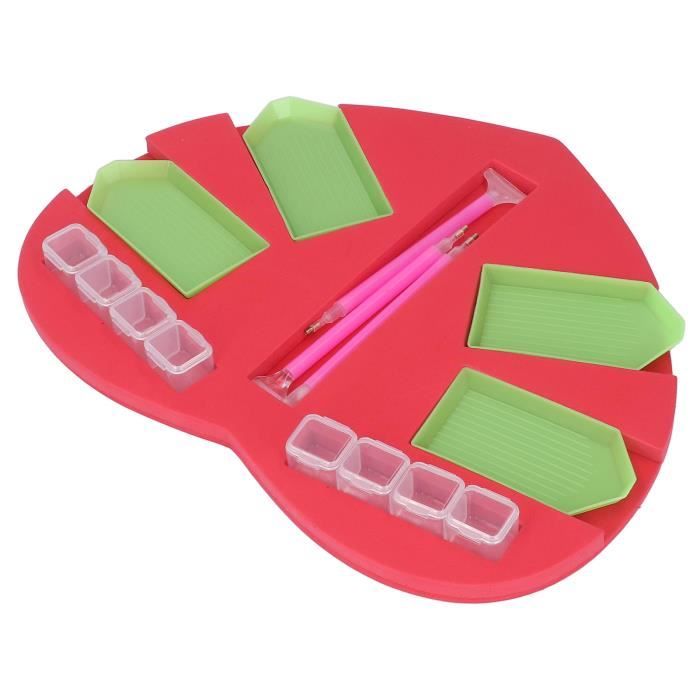 GOTOTOP Support de plateau de peinture en strass Porte-plateau de ...