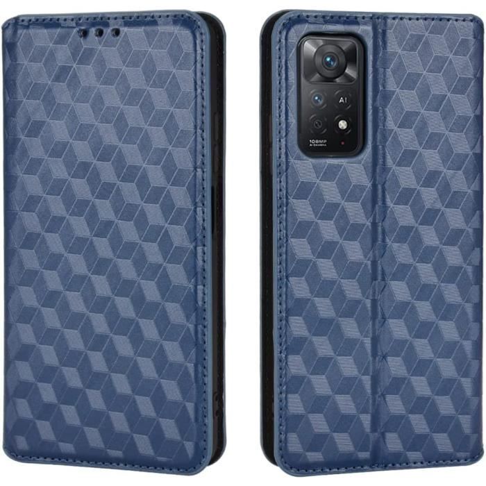 Coque Redmi Note 11E Pro 5G PU en Cuir Redmi Note 11E Pro 5G Carré4 U ...