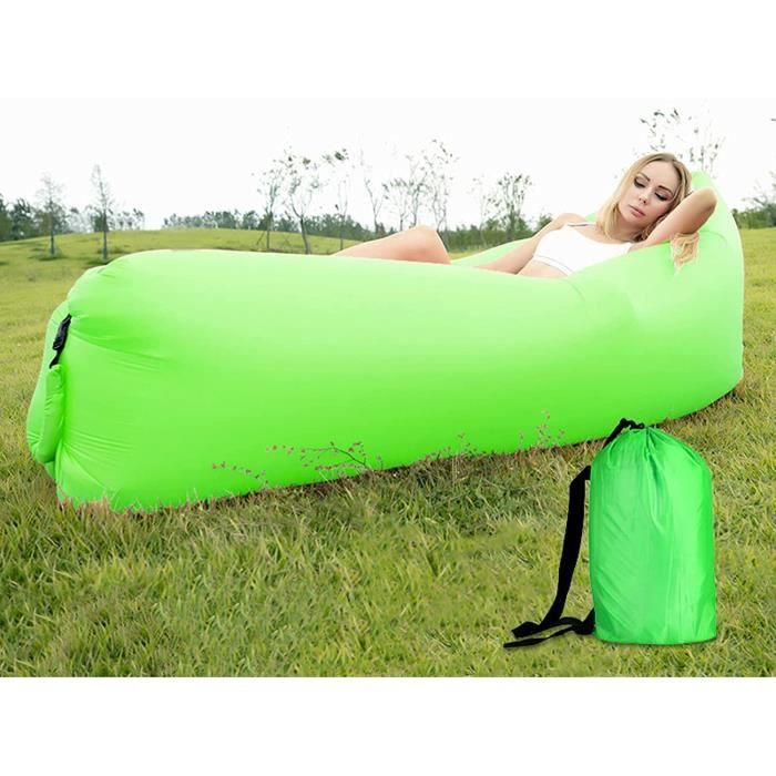 Hamac Gonflable - KAKOO - Sofa Lounger Portable - Vert - Mixte - 2 ans ...