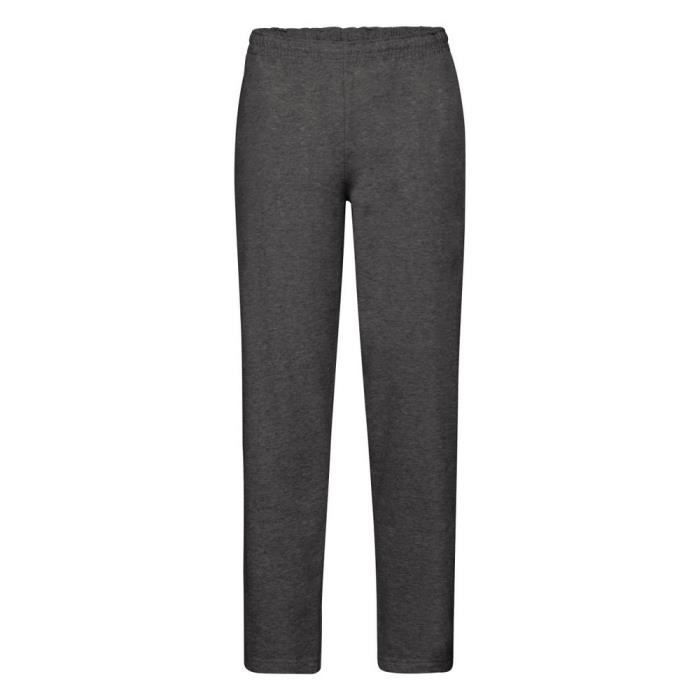 Pantalon de jogging Fruit Of The Loom pour homme en gris foncé - Cordon ...