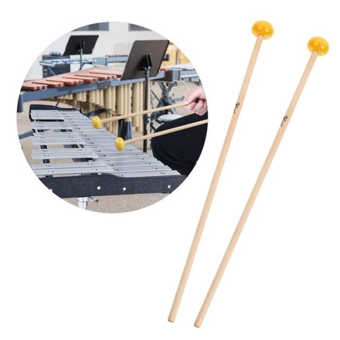 1 paire Pilon Utile d'Érable Maillet en bois Pilons Tambour Bâtons Pour ...