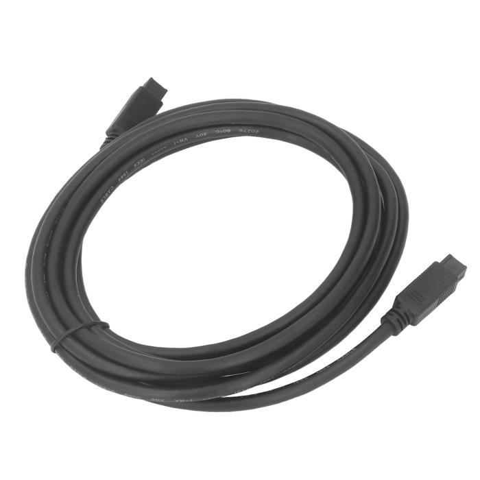 Câble Firewire DV - SURENHAP - 9 broches à 9 broches - 800 Mbps - 3 ...