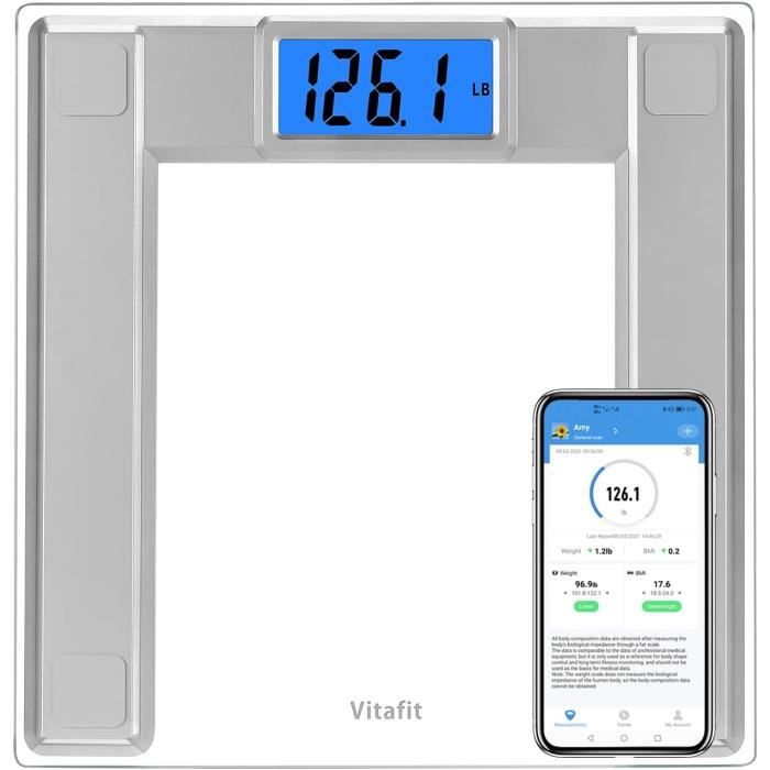250Kg Pèse-Personne Électronique Avec Poids Et Bmi, Balance Pese ...