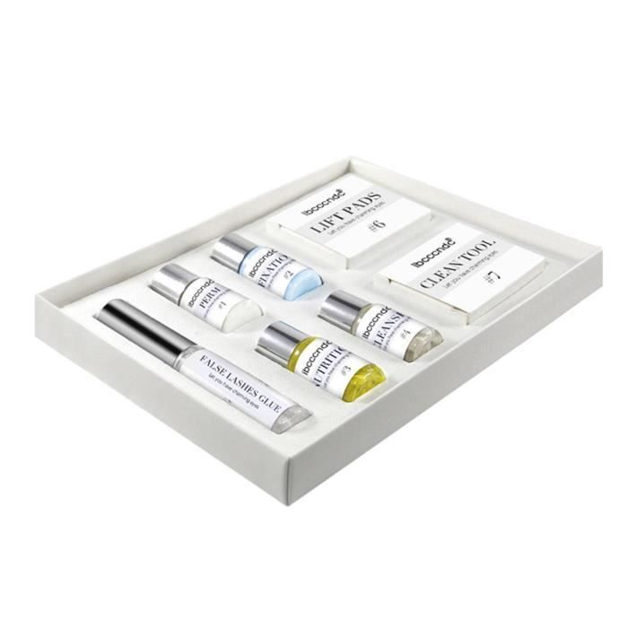7pcs Kit de Permanente pour Cils Coussinets de Levage En Silicone ...