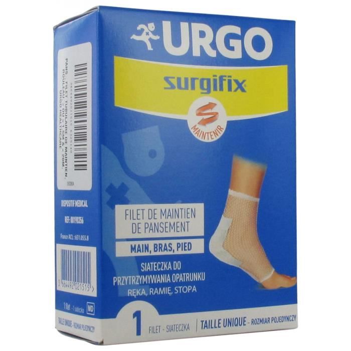 Premiers secours-Urgo Surgifix Filet de Maintien de Pansement Main Bras ...