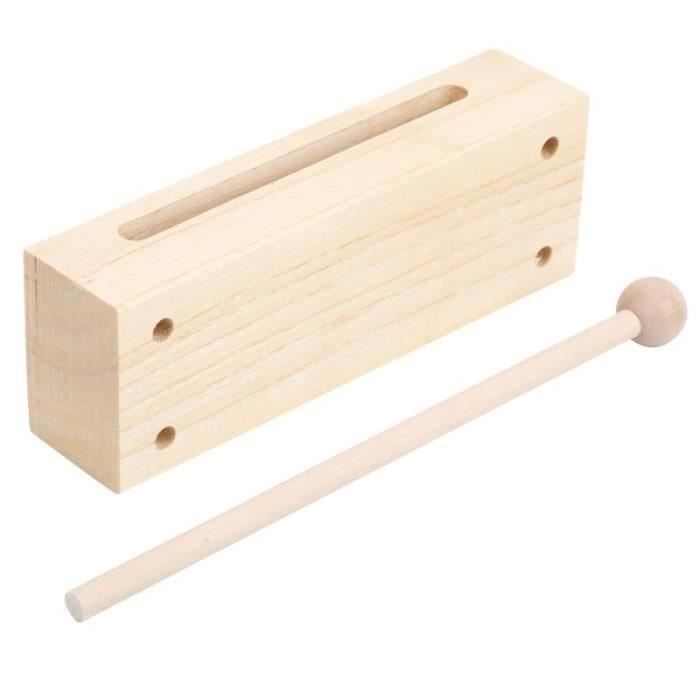 Bloc de Percussion en bois Instrument de rythme Instrument de musique ...