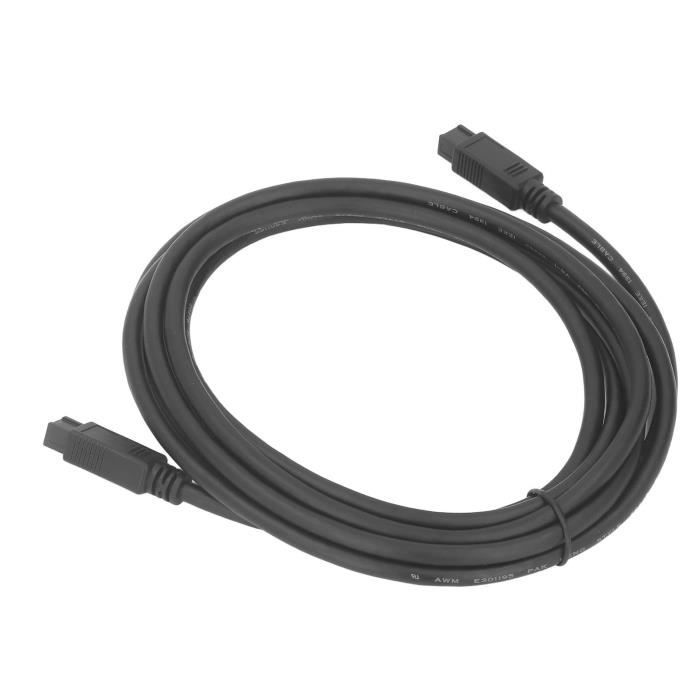 Câble Firewire DV - SURENHAP - 9 broches à 9 broches - 800 Mbps - 3 ...