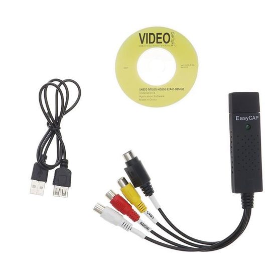 Video Grabber USB Capture CardConvert Hi8 VHS to Digital DVD for ...