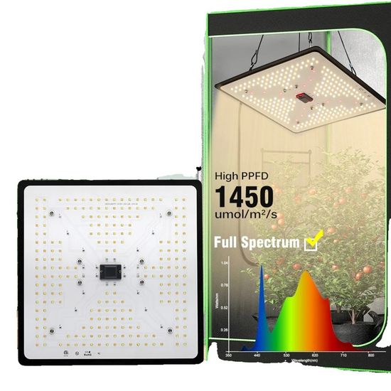 Lampe de Culture LED Spectre Complet, Dimmable, Puces LED LM301H, 100W ...
