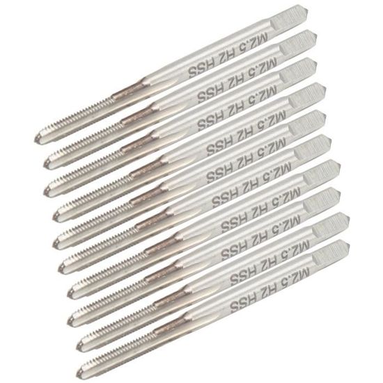 Jeu de Tarauds - MOO - Taraud Fileté - Acier Inoxydable - Haute Dureté - Cdiscount Bricolage