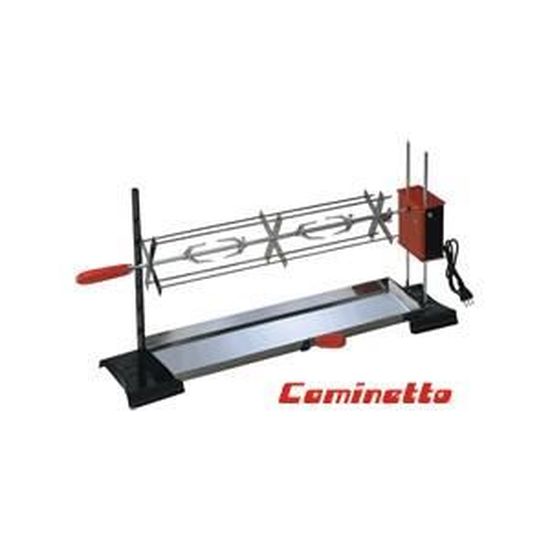 Tourne broche électrique - Marque - Modèle de 70cm - Acier - Métal ...