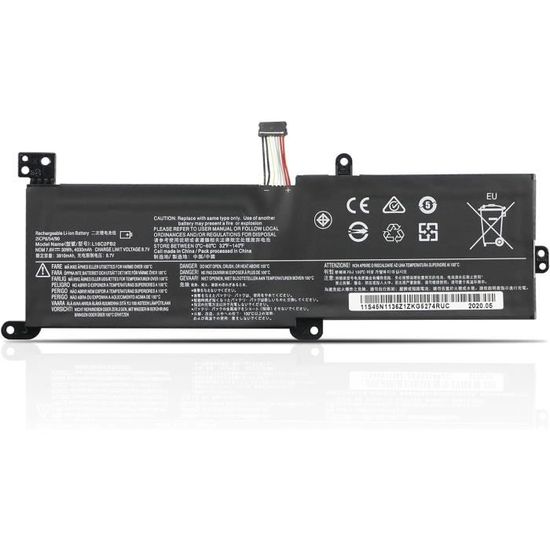 Batterie - K KYUER - Lenovo IdeaPad 320-14IKB/320-15IKB/320-17ABR - 30Wh - Lithium-ion ...