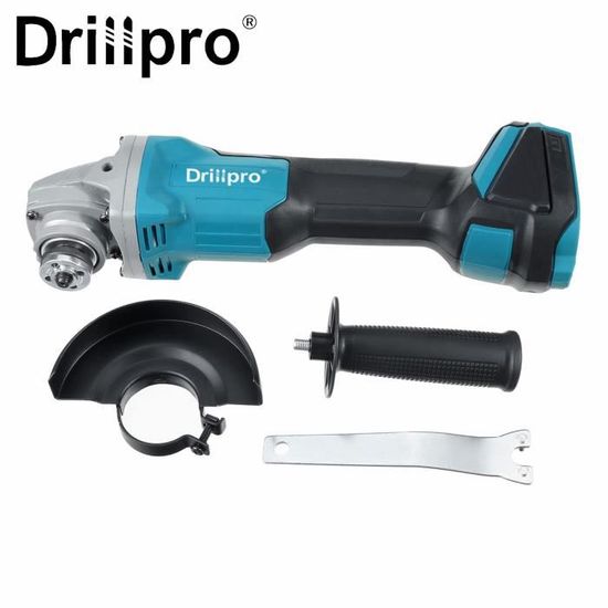 800W Sans fil Brushless Meuleuse d'angle Disqueuse 125mm Pour 18V Makita Batterie (sans Batterie ...