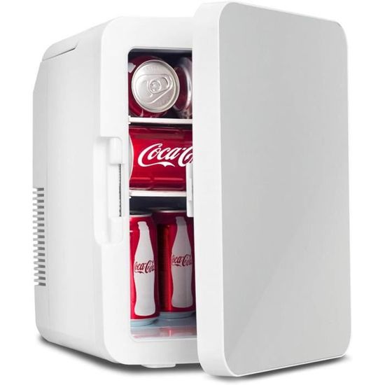 Mini Frigo De Chambre 10L, Mini Réfrigérateur 10 Litres 12V Dc-220V Ac ...