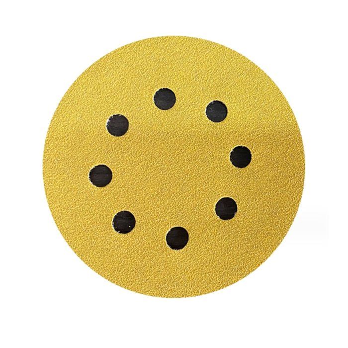 20 Pièces Disque Ponceuse 180mm Papier Abrasif 8 Trous Disque Ponçage ...