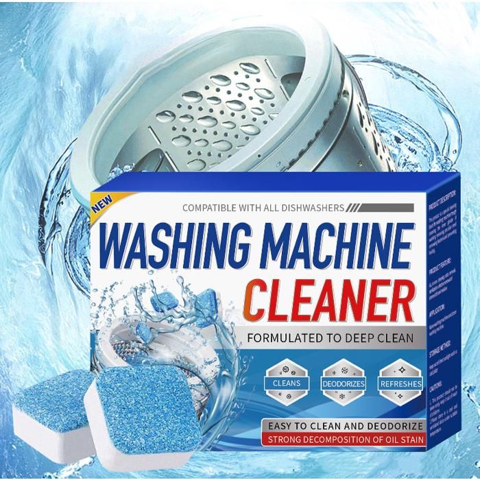 24pcs Pastilles de Nettoyage pour Lave-Linge,Nettoyant Solide pour ...