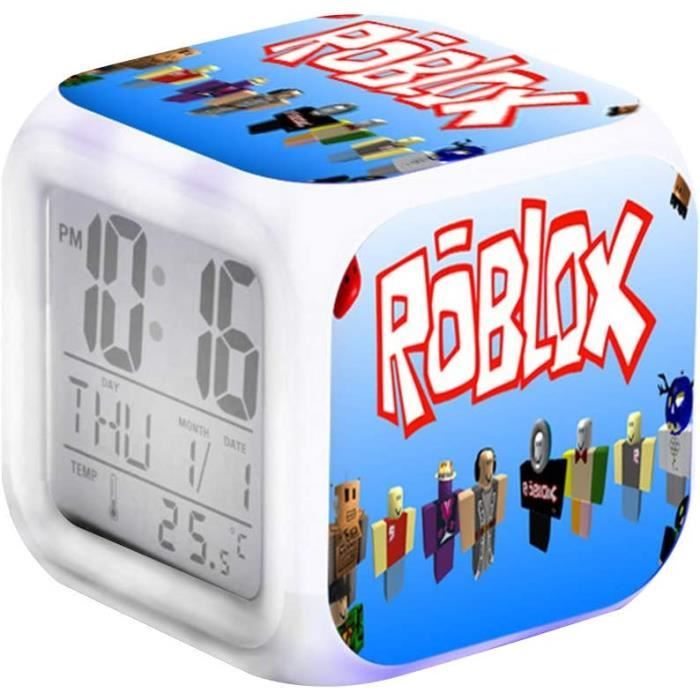 Roblox Led Light Up Réveil Light Night Light Accessoires Heure ...