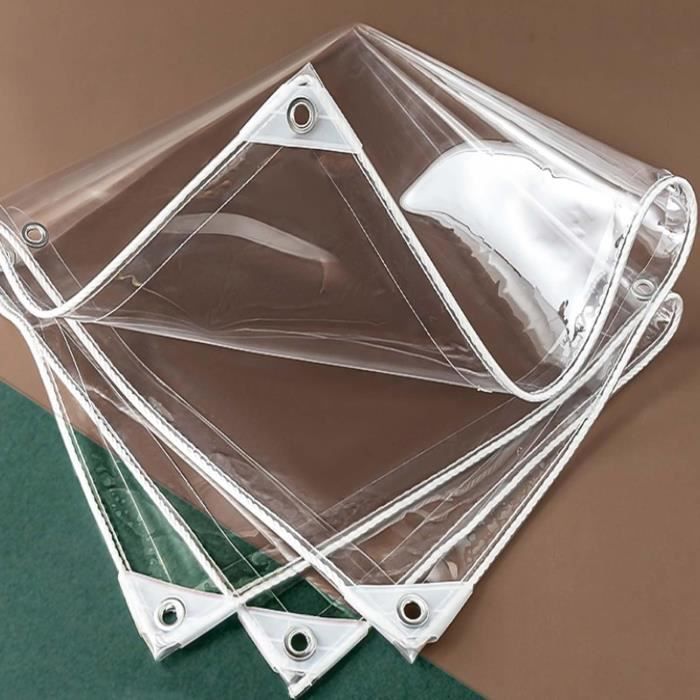 Bâche Transparente Avec Oeillets,Bâche En Plastique Pvc,Bâches De ...