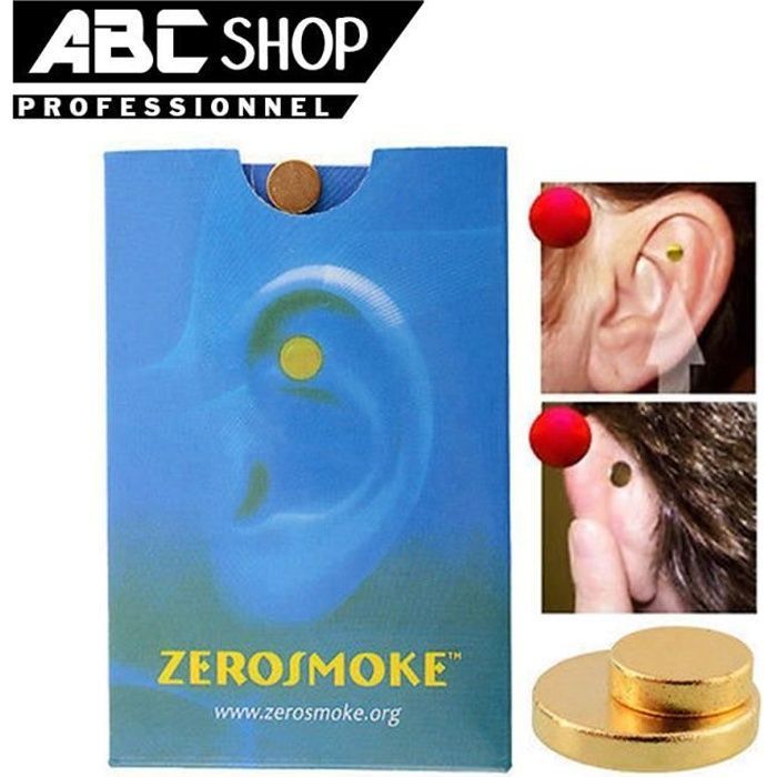AIMANT AURICULAIRES ANTI-TABAC POUR ARRETER DE FUMER QUIT SMOKE MAGNET ...