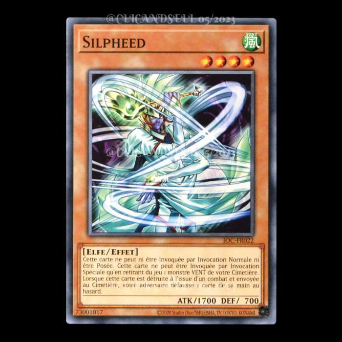 Carte YU-GI-OH IOC-FR022 Silpheed - Cdiscount Jeux - Jouets