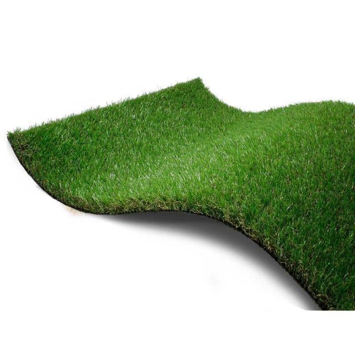 Gazon Artificiel pour Balcon SUNSET - 2,00m x 2,00m - Gazon Synthétique au mètre pour votre ...