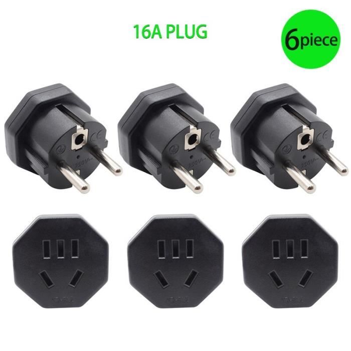 Prise électrique,Adaptateur de prise ue universel, convertisseur ue 16a ...