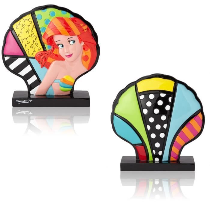 Figurine 'Ariel & le coquillage' BRITTO - 12.5 cm - Multicolore ...
