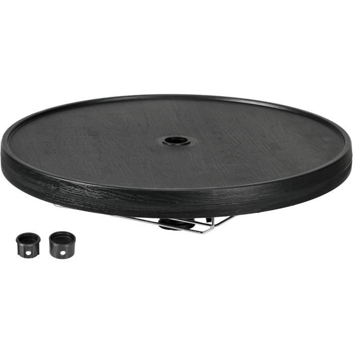 Table De Parasol Plateau À Table Ronde 60 Cm Avec Trou Pour Parasol ...