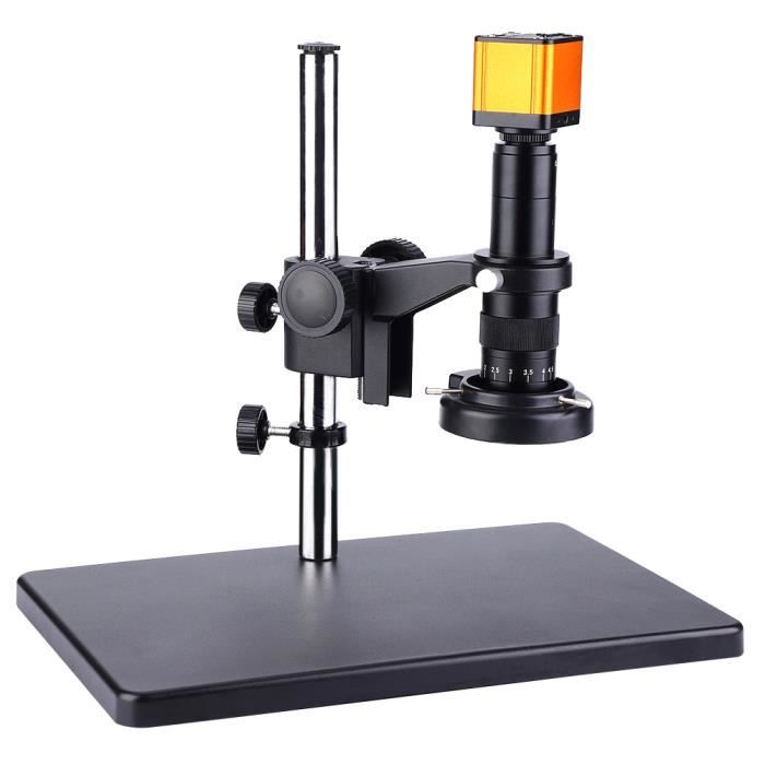 Cikonielf Support Universel Microscope Caméra Microscope Vidéo USB HDMI ...