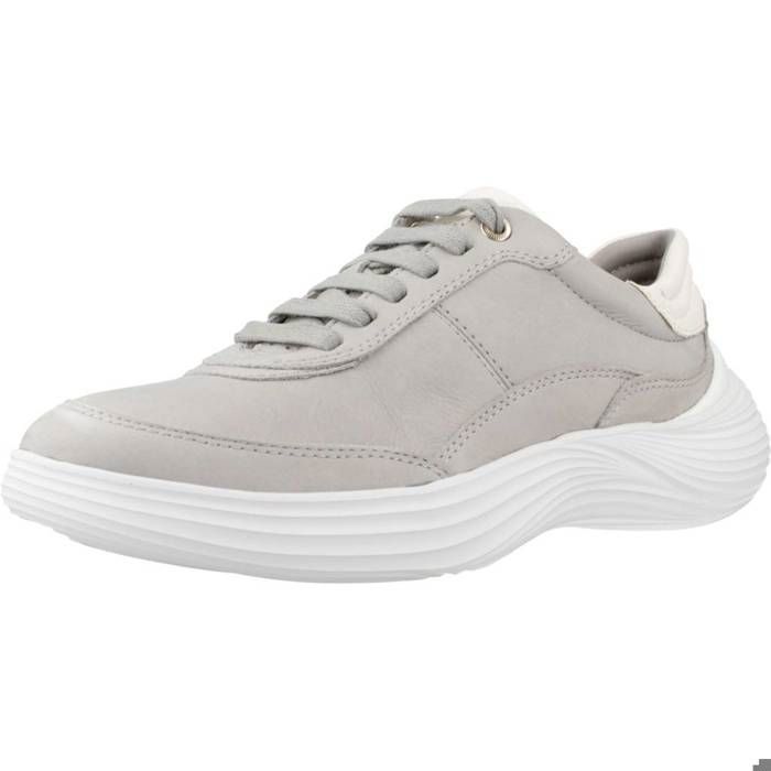 Chaussure Geox Modèle D Fluctis - Coleur Gris Gris - Cdiscount Chaussures