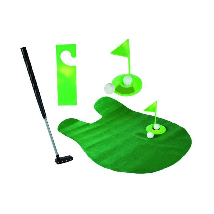 Toilette Mini Golf Jeu Potty Putter Putting golf Mat, Sports et plein ...