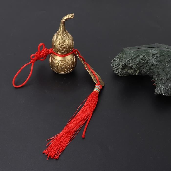 TMISHION Gourde en laiton Shanbor Cucurbit En Laiton, Pur Laiton Wu Lou ...