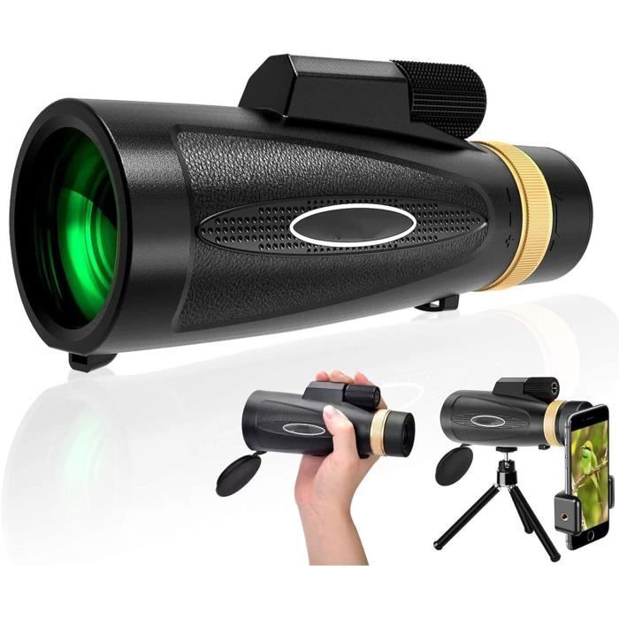 Télescope monoculaire-16x55 monoculaire HD Haute Puissance pour Adultes ...