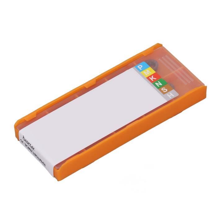 YOSOO Insertion de tournage 10 pièces tournant Insert carbure cémenté tour Cutter fraisage CNC ...