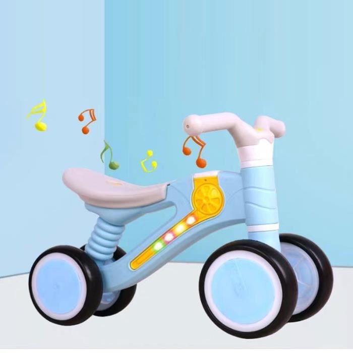 Vélo d'équilibre pour bébé - ZGEER - Quadricycle pour enfant - Bleu ...