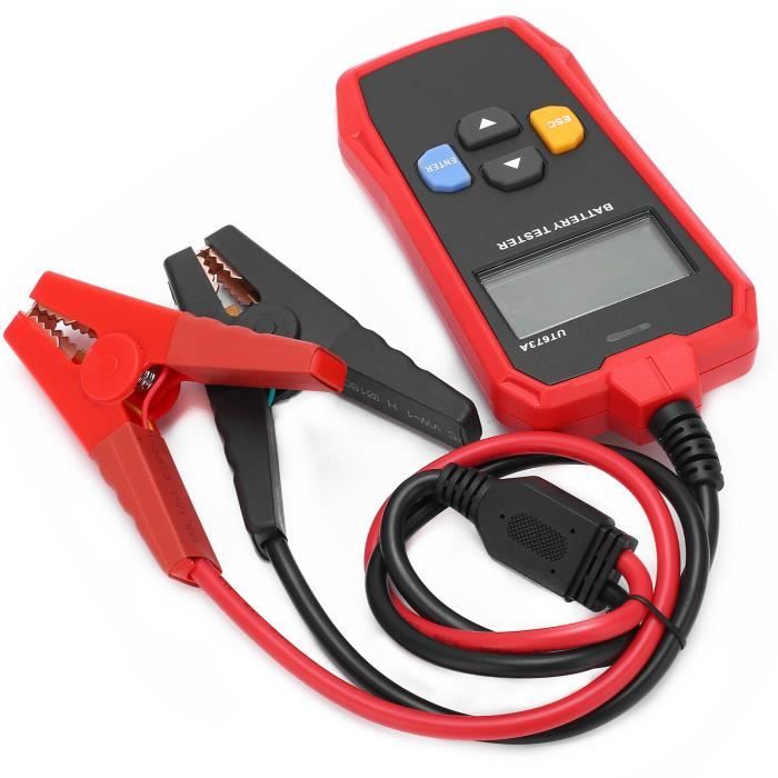 ZJCHAO testeur de batterie automobile Testeur de batterie de voiture ...