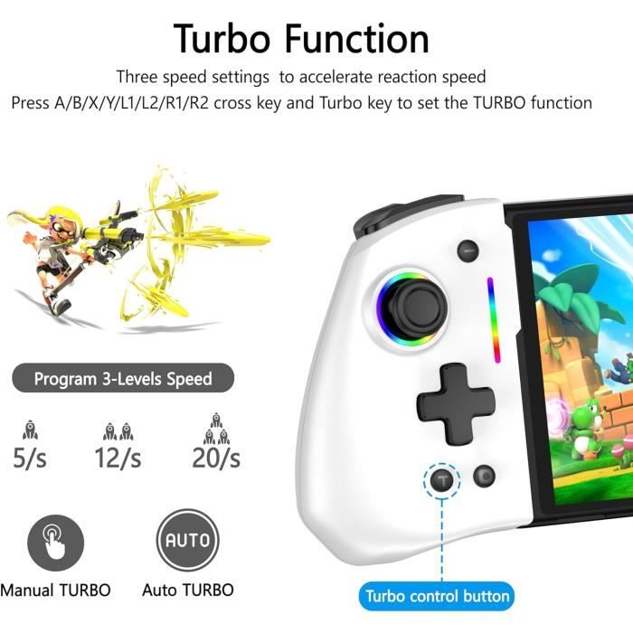 Switch Controller For Nintendo Switch-Oled, One-Piece Switch Pro ...